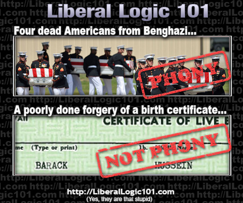 Stupid Conservative Memes #60 Liberal Logic 101 Edition … Benghazi And ...