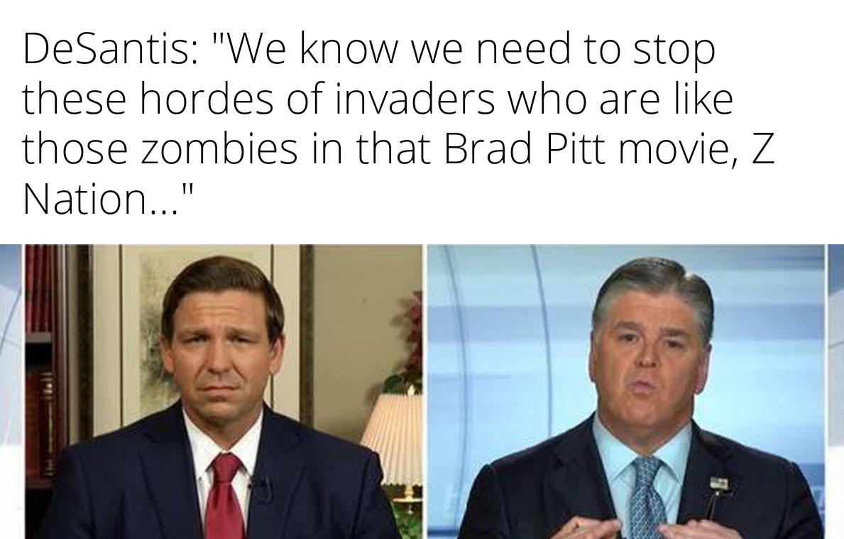 Florida Governor Ron DeSantis Tells Sean Hannity That President Biden’s ...